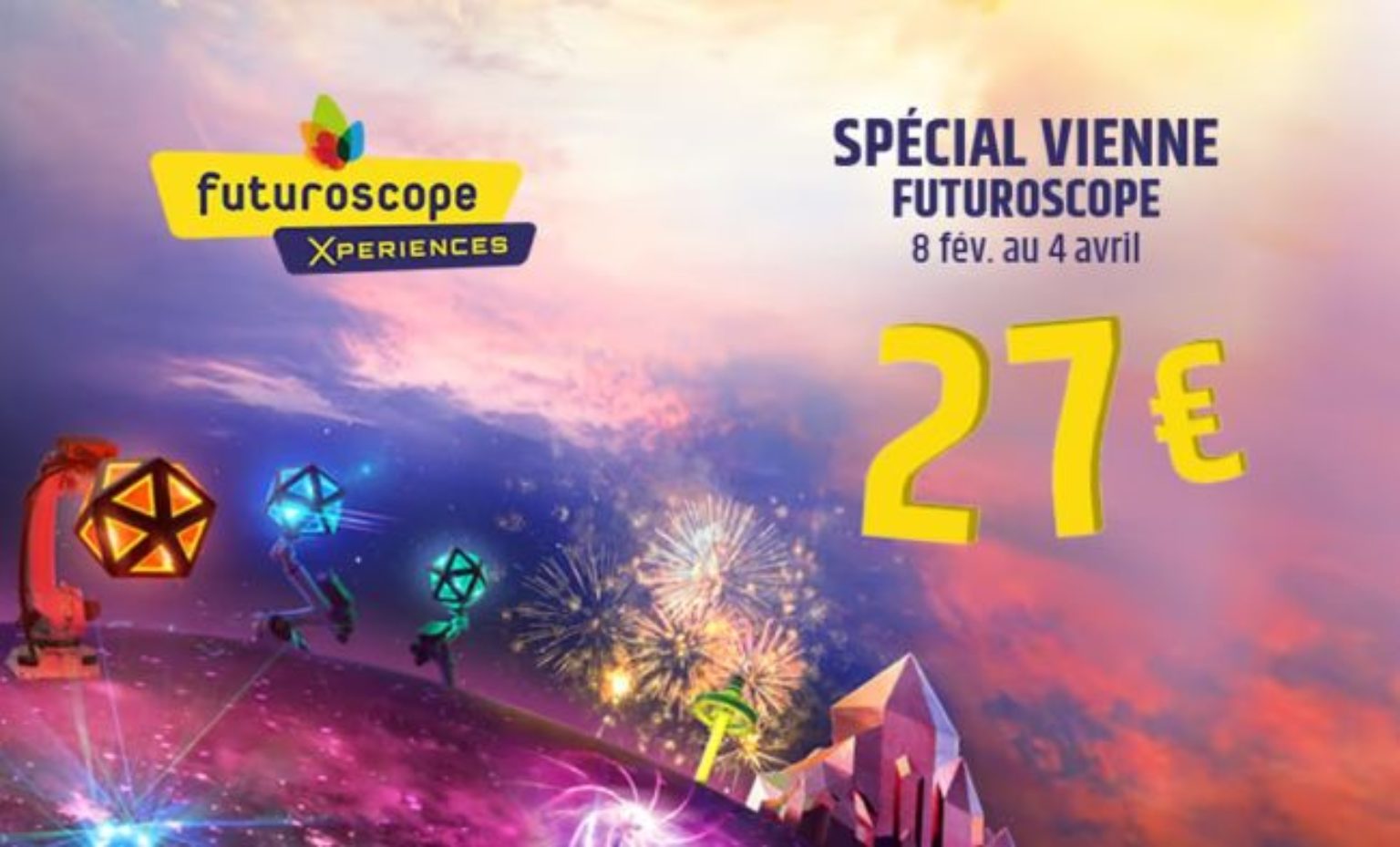 Futuroscope pas cher : jusqu'à 25% de réduction sur le billet ...
